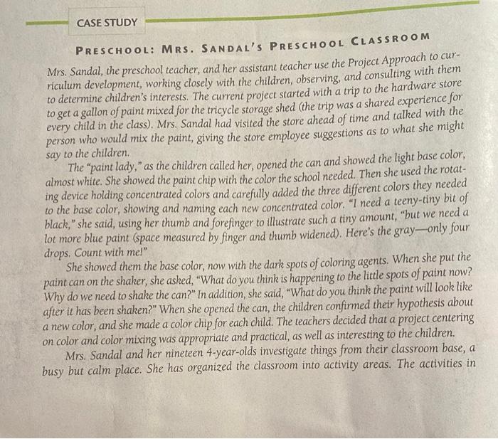 Solved Refer to the chapter-opening case study. Then answer | Chegg.com