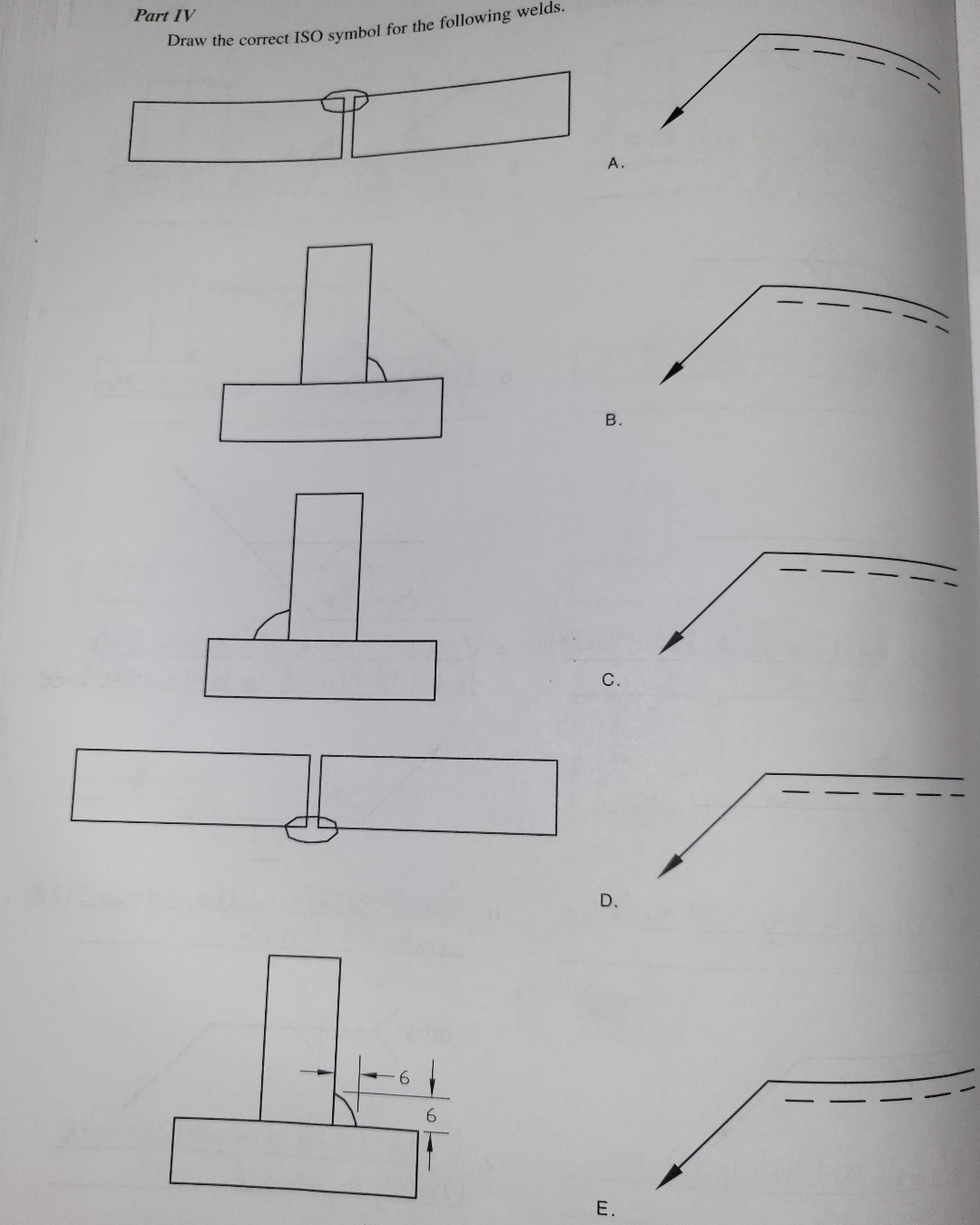 Solved Draw the correct ISO symbol for the following | Chegg.com