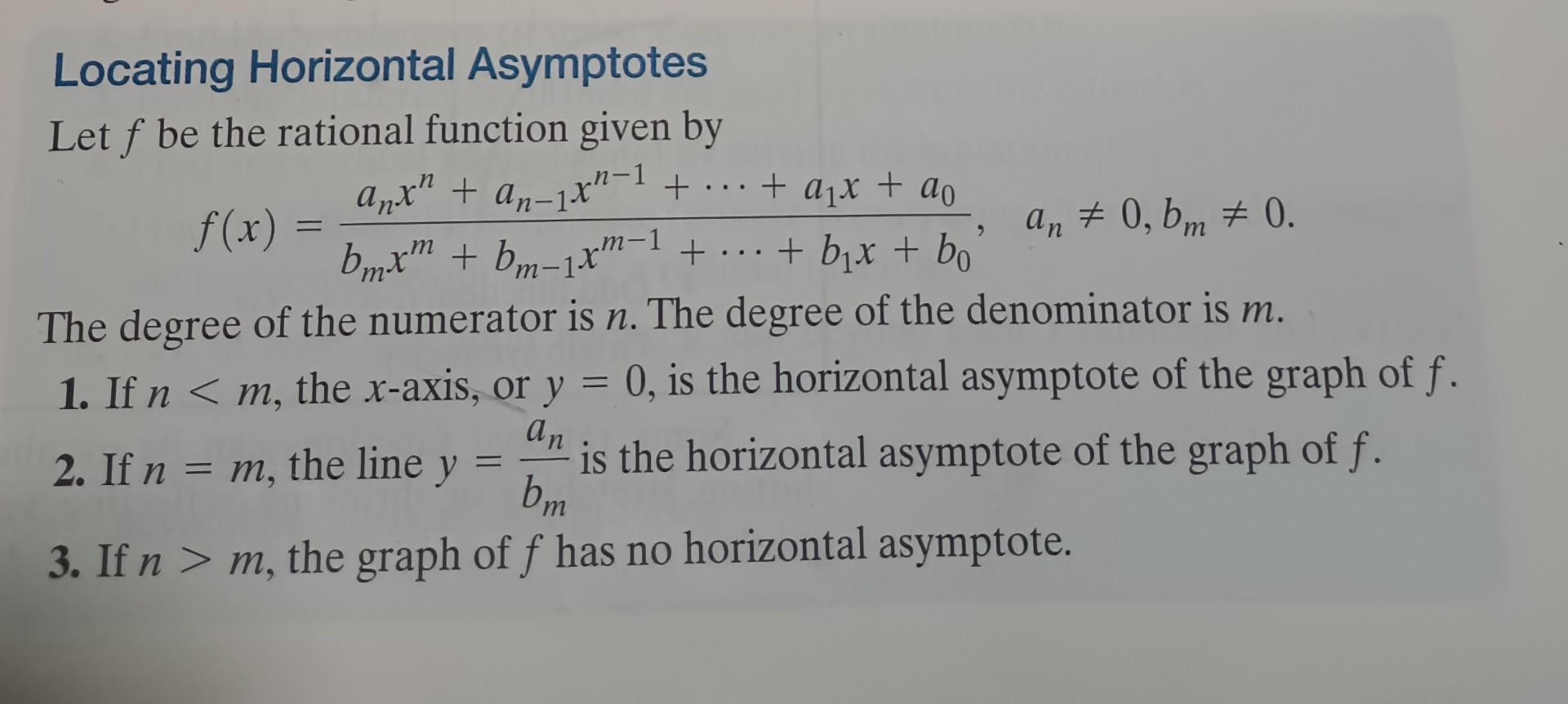 Solved What is the proof of the rules of the horizontal | Chegg.com