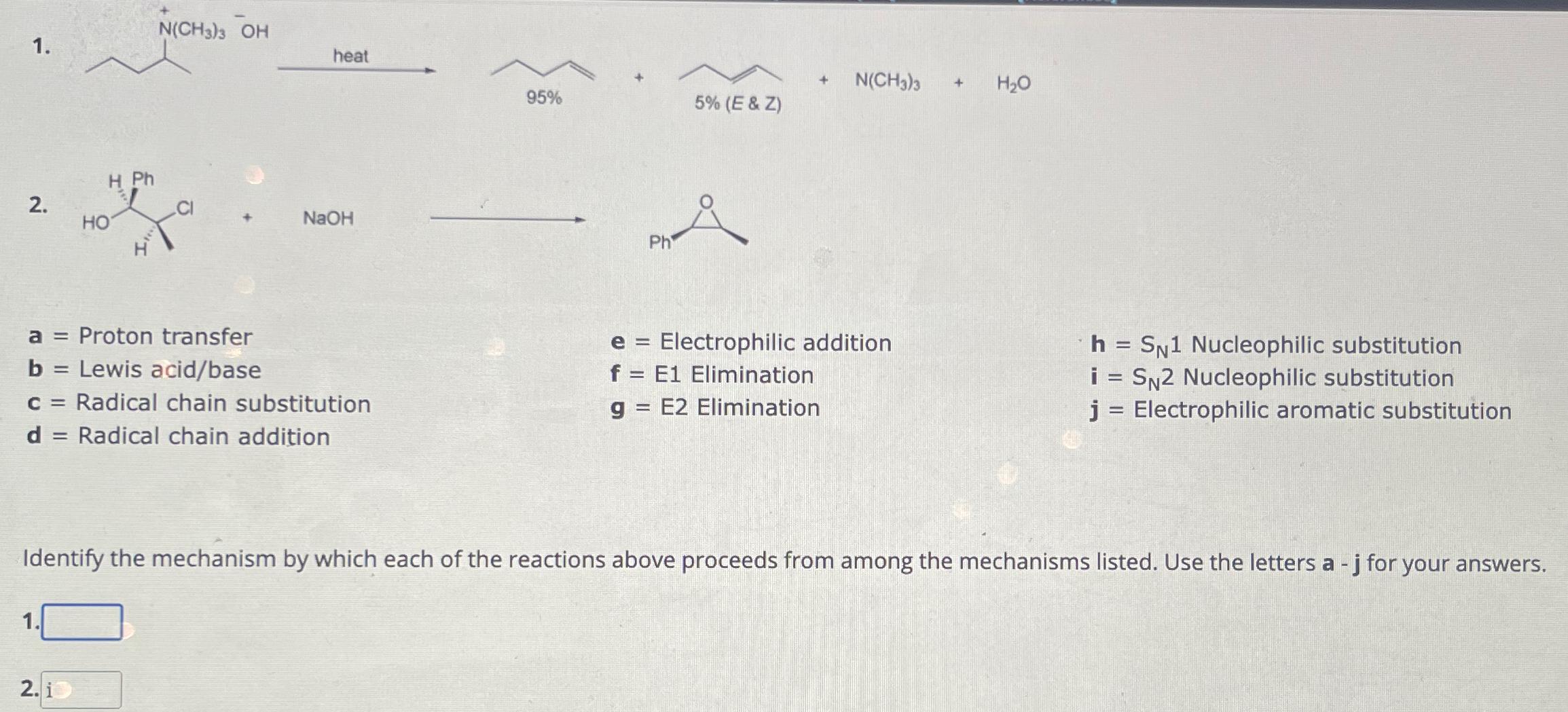 Solved \\n+NaOH\\na= Proton transfer\\nb = Lewis | Chegg.com