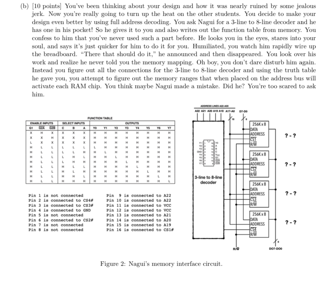 Solved (b) [10 ﻿points] ﻿You've been thinking about your | Chegg.com