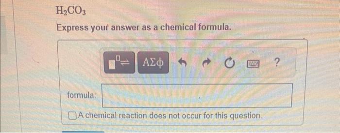 Solved HBr Express your answer as a chemical formula.H2O | Chegg.com