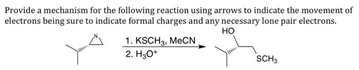 Solved Provide a mechanism for the following reaction using | Chegg.com