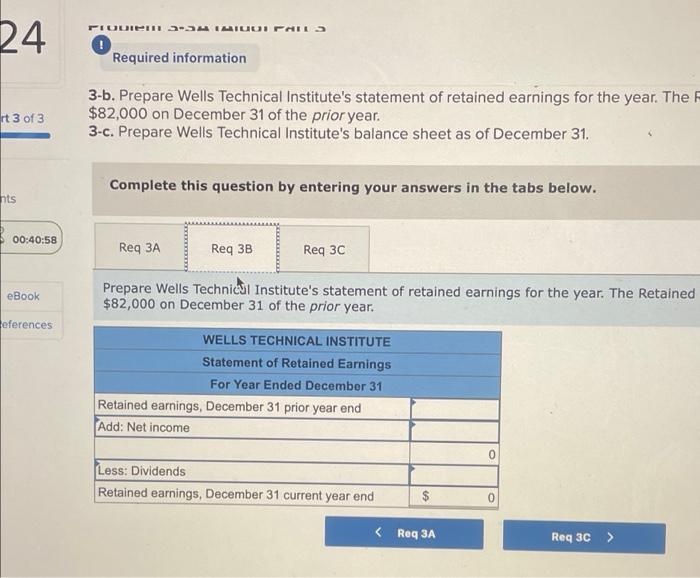 Solved Required information Problem 3-3A (Algo) Preparing | Chegg.com
