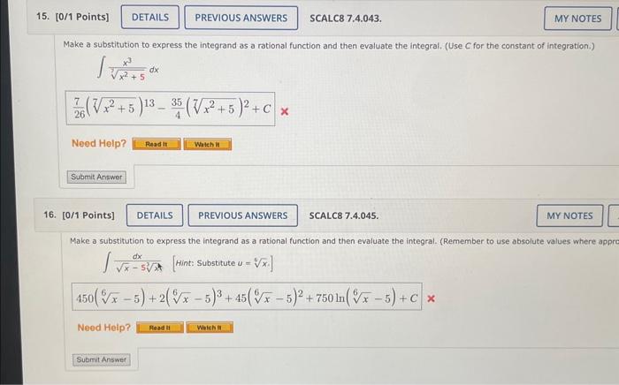 Solved Make a substitution to express the integrand as a | Chegg.com