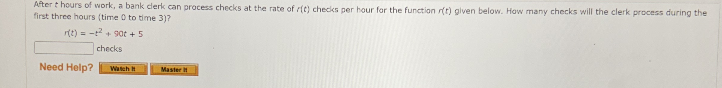 Solved by an EXPERT After t ﻿hours of work, a bank clerk can process ...