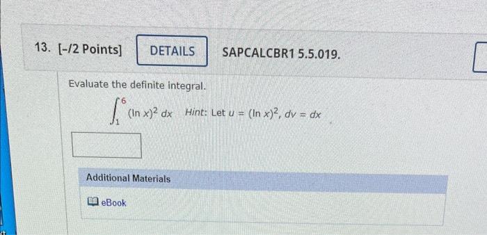 Solved Evaluate the indefinite integral. | Chegg.com