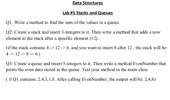 Solved Data Structures Lab #4 singly linked list Q1. | Chegg.com