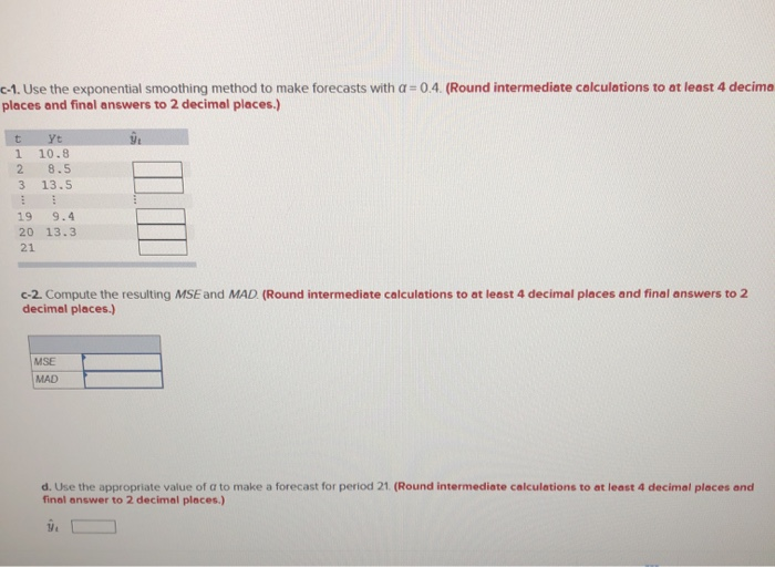 Solved Exercise 18-3 Algo The accompanying data file | Chegg.com