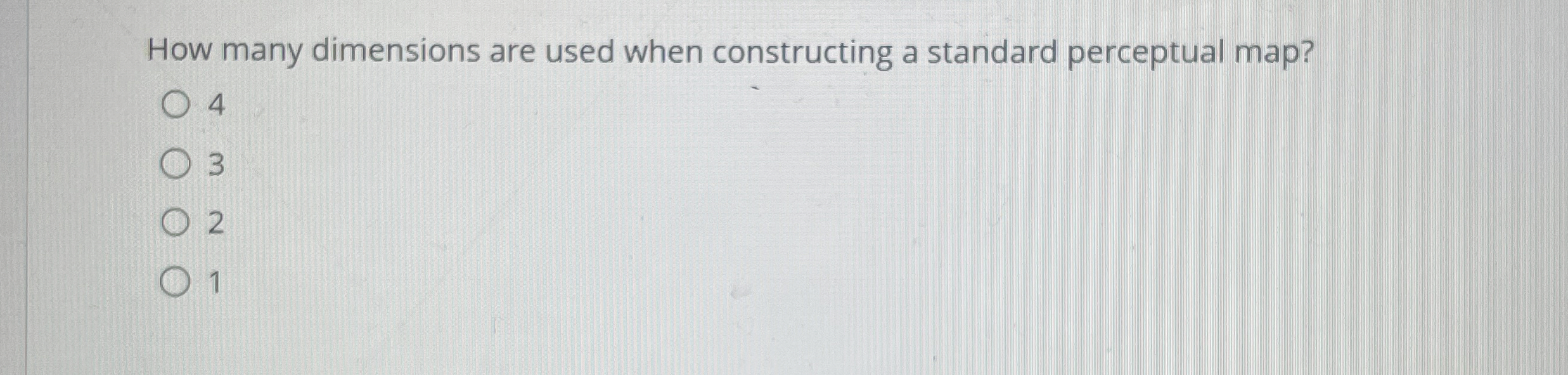 Solved How many dimensions are used when constructing a | Chegg.com