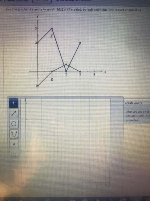 Solved Use the graphs off and g to graph h(x) - (F + g)(x). | Chegg.com
