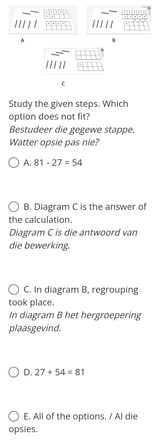 Solved ABCStudy the given steps. Whichoption does not | Chegg.com