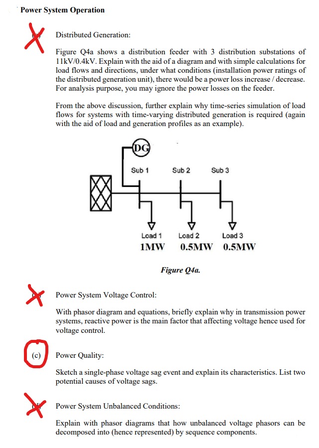 Solved Electrical Engineering : Power Systems - ﻿there is 4 | Chegg.com