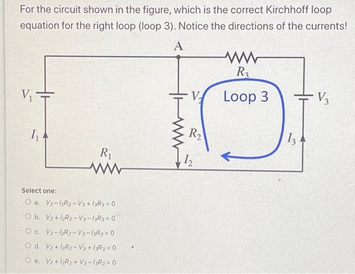 Solved For the circuit shown in the figure, which is the | Chegg.com