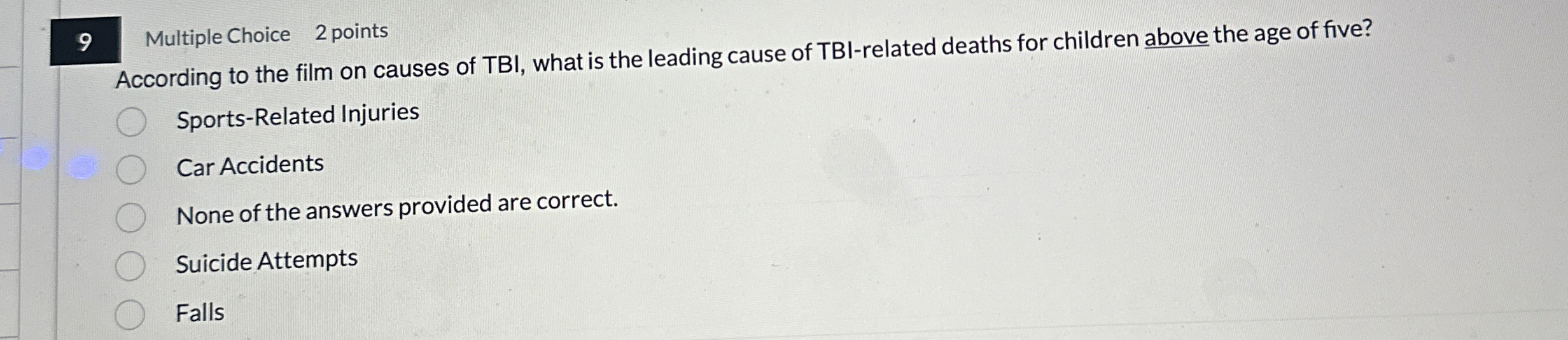 Solved 9Multiple Choice2 ﻿pointsAccording to the film on | Chegg.com
