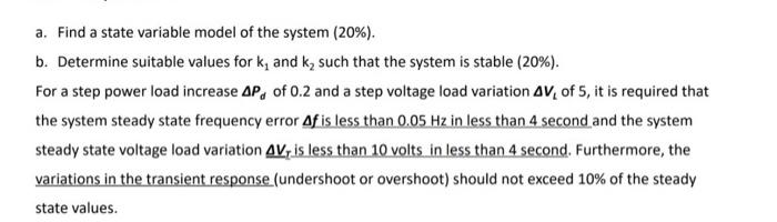 Solved - The AGC system which is a combination of the AVR | Chegg.com