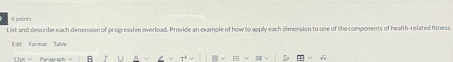 Solved 6 ﻿pointsList and describe each dimension of | Chegg.com