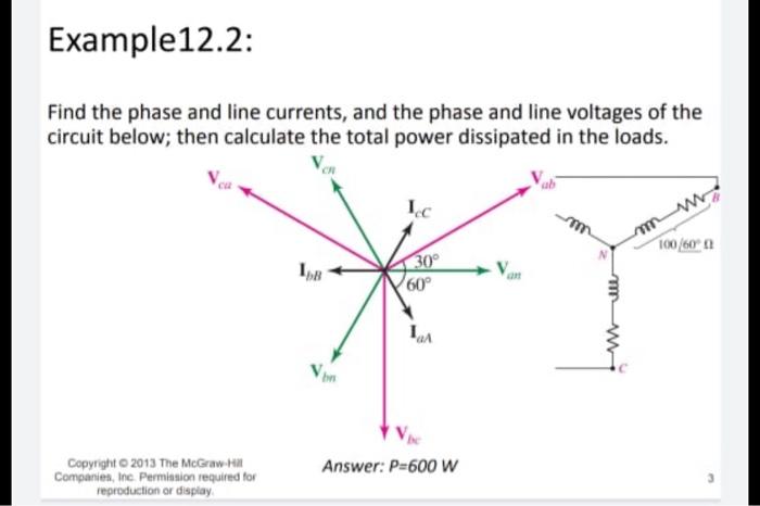 Solved A balanced 600 W lighting load is added (in parallel) | Chegg.com