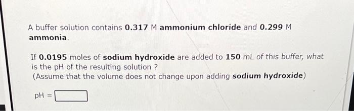 Solved A buffer solution contains 0.351MKHCO3 and | Chegg.com