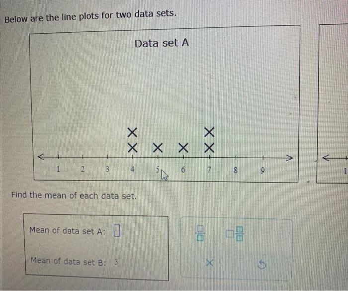 Solved Below are the line plots for two data sets. 1 2 3 | Chegg.com