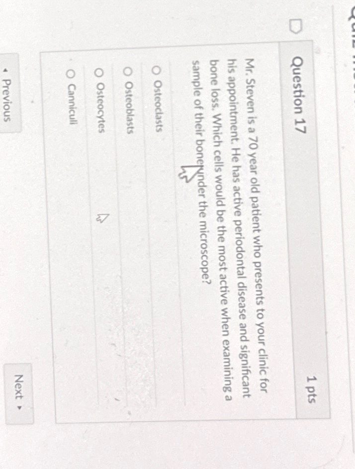 Solved Question 171 ﻿ptsMr. ﻿Steven is a 70 ﻿year old | Chegg.com