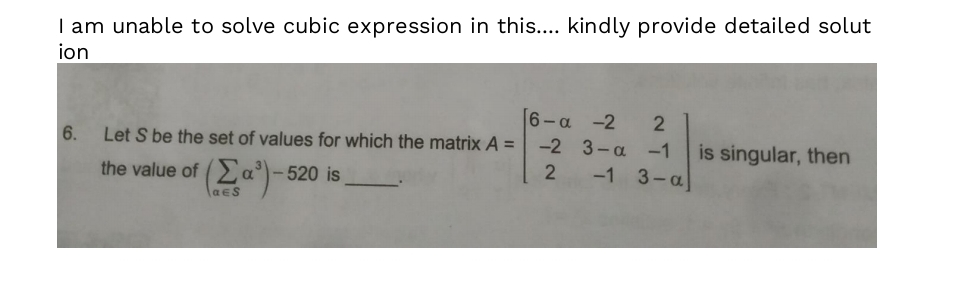 Solved I am unable to solve cubic expression in this.... | Chegg.com