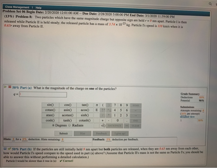 Solved Class Management | Help Problem Set 06 Begin Date: | Chegg.com