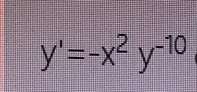 Solved y'=-x? y 10 | Chegg.com