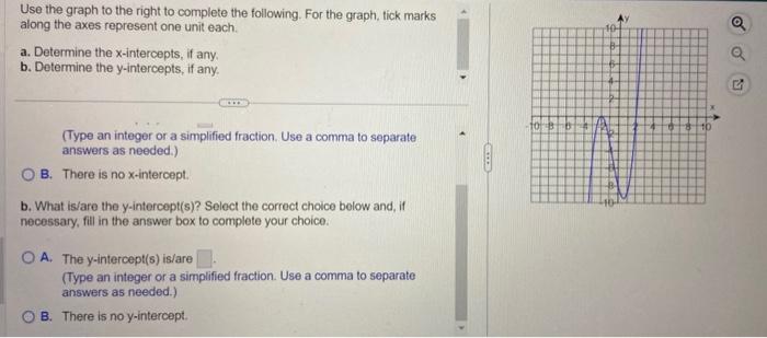 Solved Use the graph to the right to complete the following. | Chegg.com