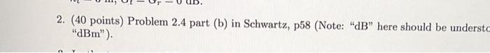 Solved In wireless communications, it is not uncommon to | Chegg.com