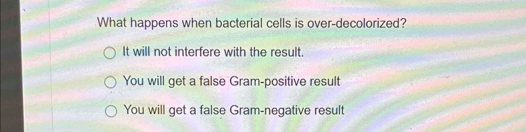 Solved What happens when bacterial cells is | Chegg.com