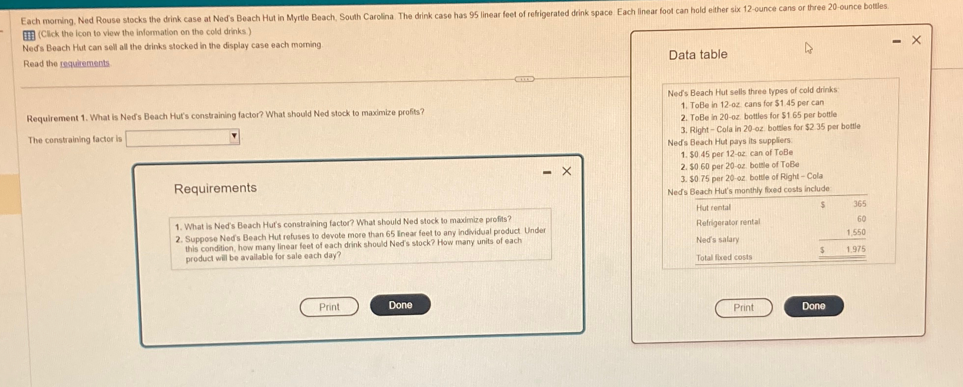 Solved (Click the icon to view the information on the cold | Chegg.com