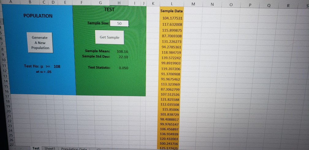 Solved Exercise: 1. Open the excel file named, | Chegg.com