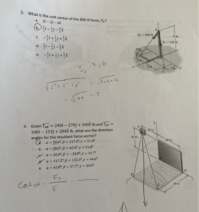 Solved 1. Determine the resultant force for the 48 kN 60 kN | Chegg.com