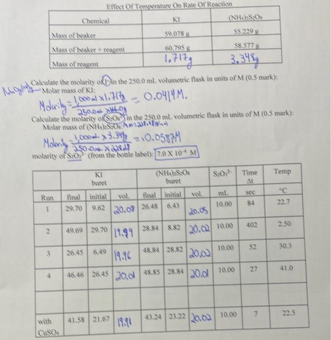 Solved please help fill out table I i do not understand how | Chegg.com