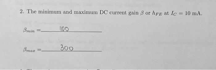 Solved please help me to calculate DC operating point for | Chegg.com