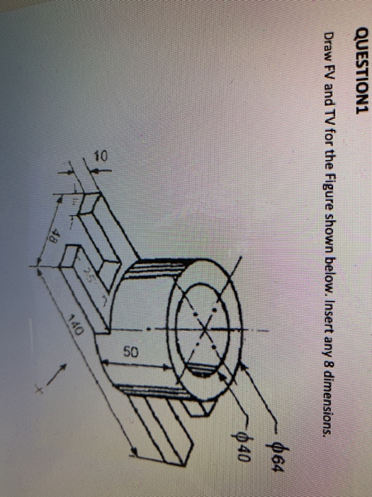 Solved QUESTION1 Draw FV and TV for the Figure shown below. | Chegg.com