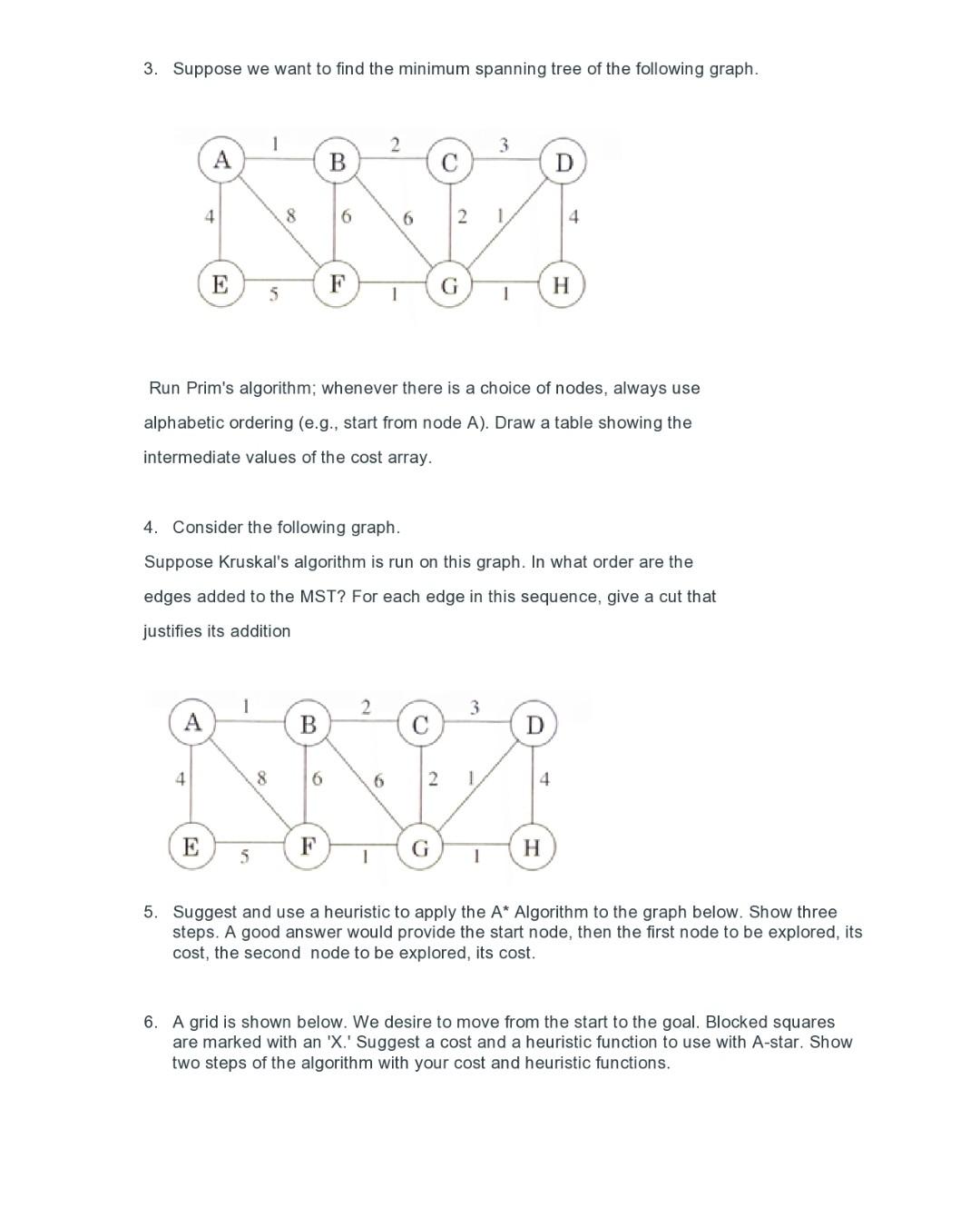 Solved 1. A simple graph is given below. Devoted readers | Chegg.com