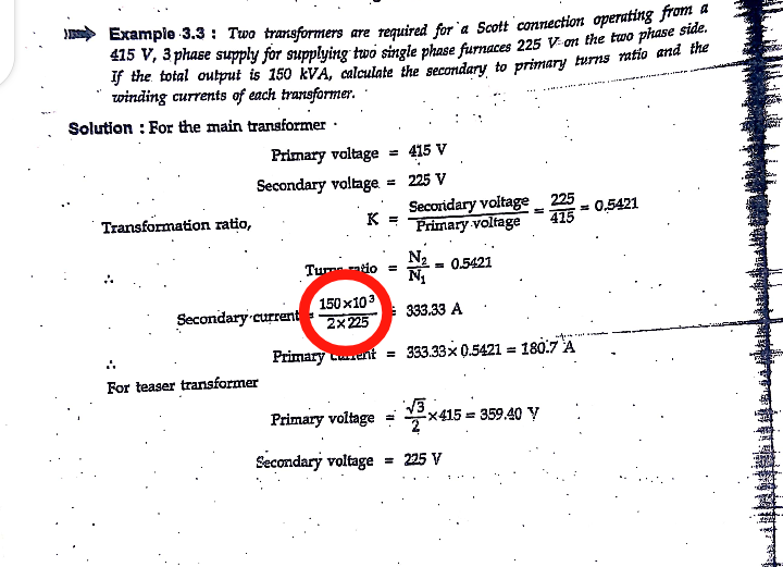 Solved 20 ai Example -3.3 : Two transformers are required | Chegg.com