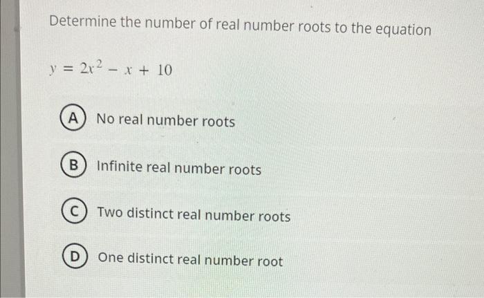 Solved Determine The Number Of The Real Number Roots Of The Chegg