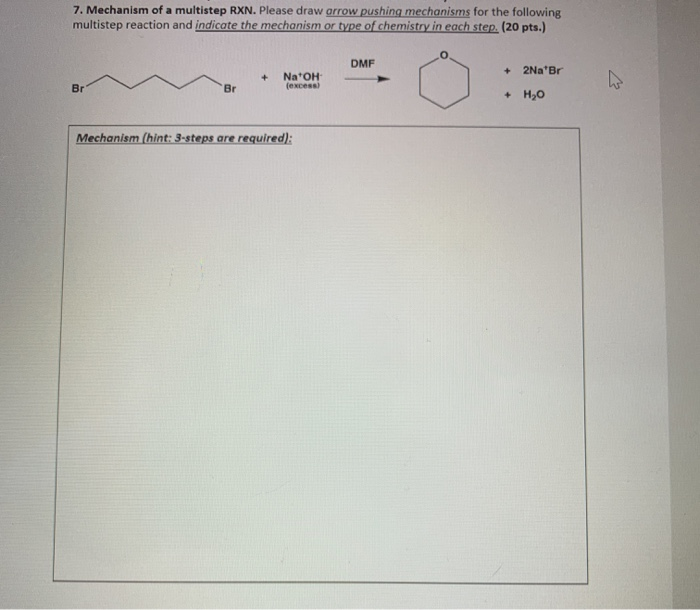 Solved (UPLOAD THIS PAGE TO SHOW YOUR WORK) 6. Haloalkane | Chegg.com