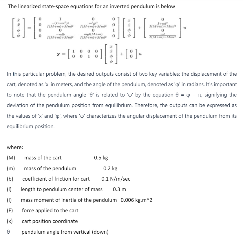 Solved The system is designed for a 0.2-m ﻿step in desired | Chegg.com