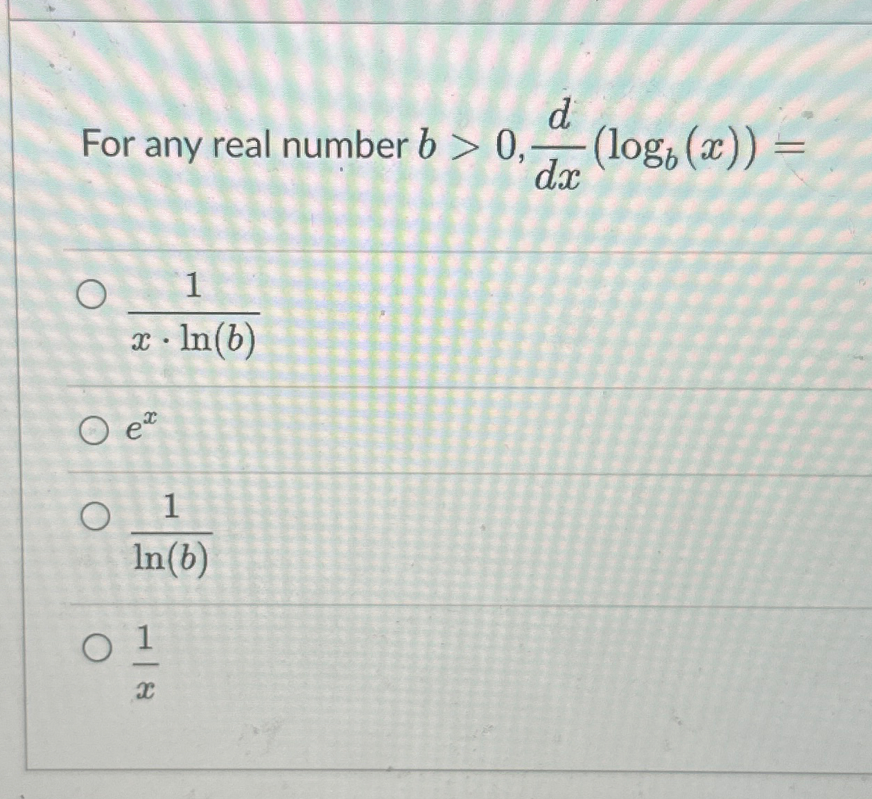 Solved For any real number | Chegg.com