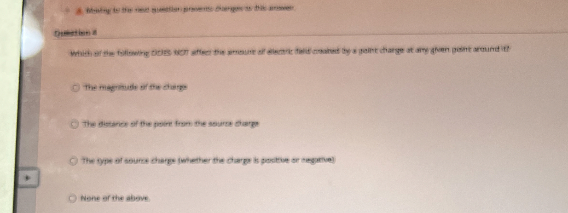 Solved Chanetion 数Thes magrituite of the chargeThe distance | Chegg.com