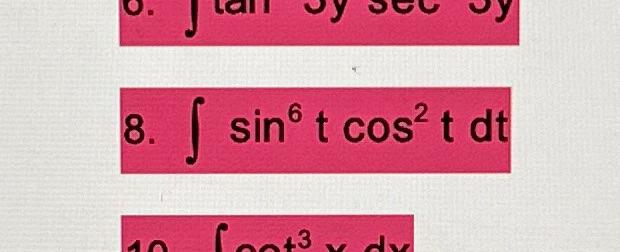 Solved Perform each of the indicated integrations. Show your | Chegg.com