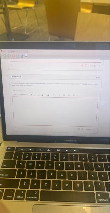 Solved HELP !!!!a base subsitution could resilt in silent | Chegg.com