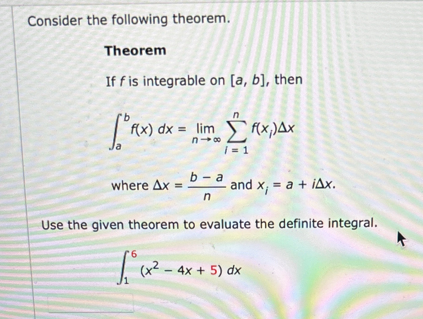 Solved Consider the following theorem.TheoremIf f ﻿is | Chegg.com