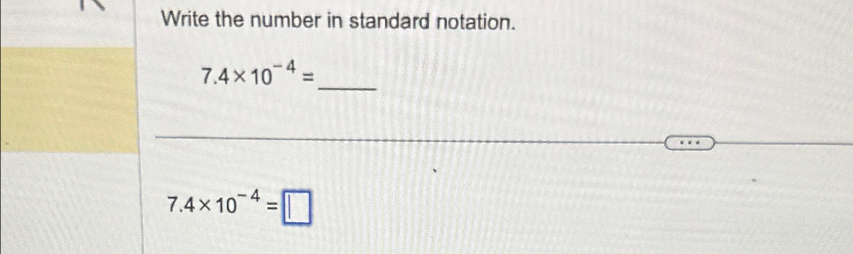 Solved Write the number in standard | Chegg.com