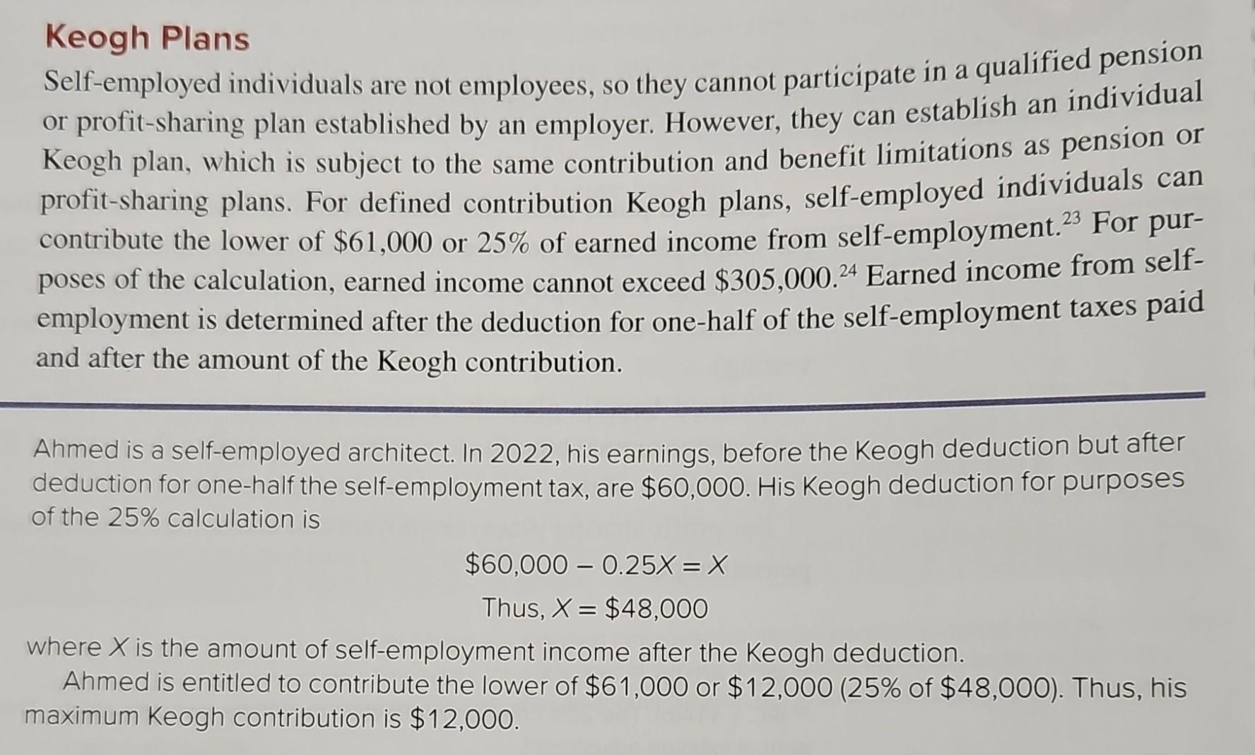 Solved Determine the maximum contribution that can be made | Chegg.com
