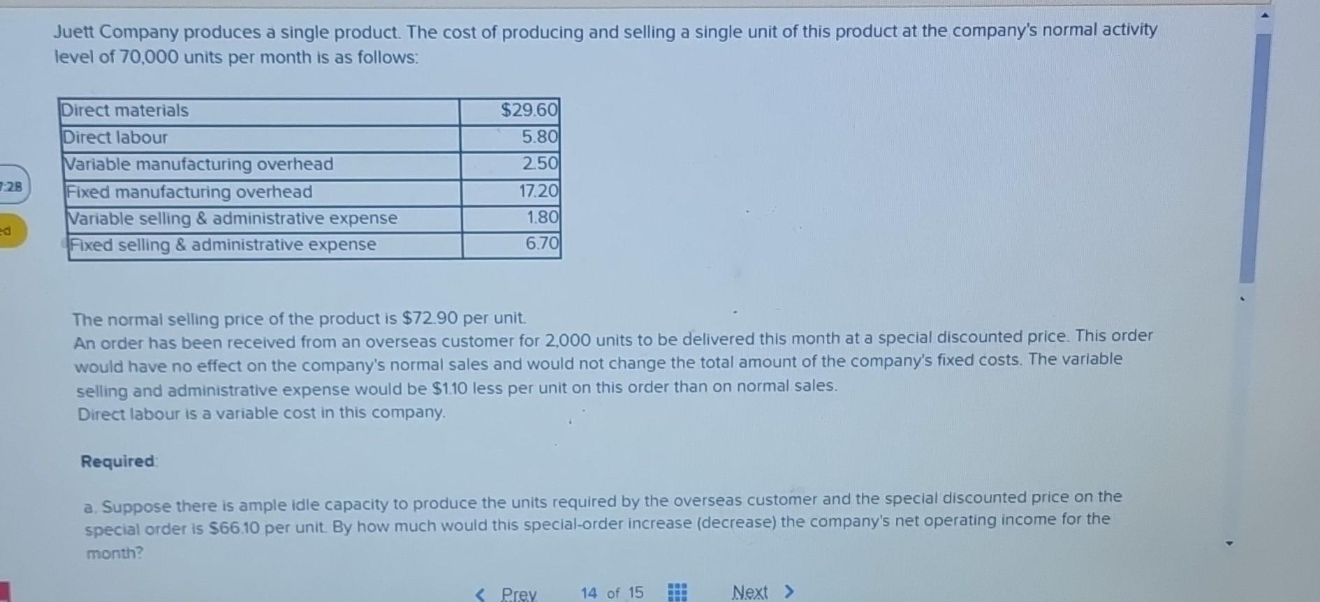 Solved An Avoidable Cost Is A Cost That Can Be Eliminated As 3618